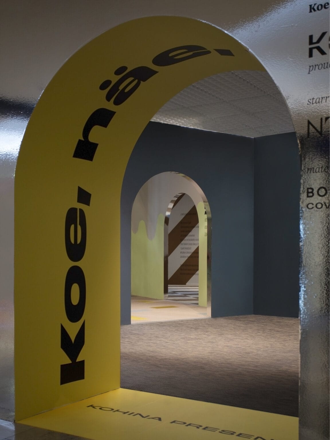 Installation Art Piece "Experience, See, Feel!" - Kohina