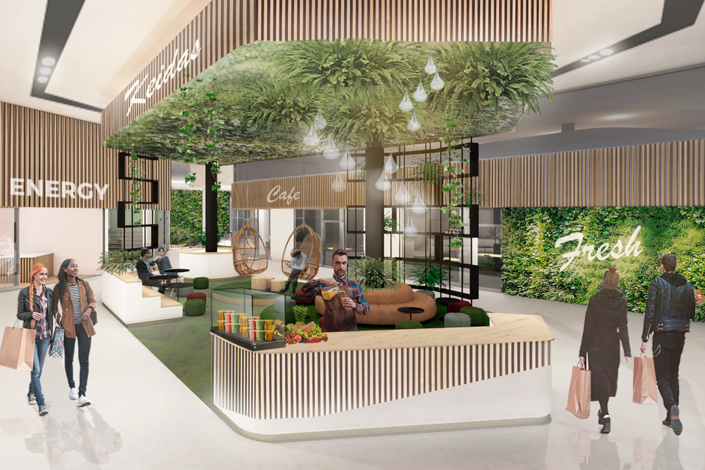 Simonkenttä commercial alley - Kohina